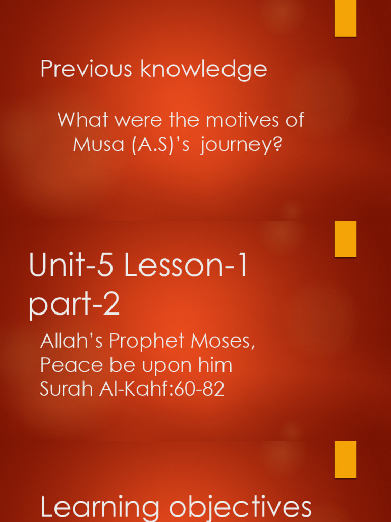 Allah's Prophet Moses, Peace Be Upon Him Part-2 | PDF | Moses In Islam ...