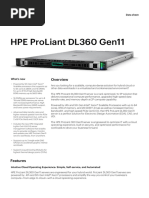 HPE ProLiant DL360 Gen12 Overview | PDF | Computer Security | Security