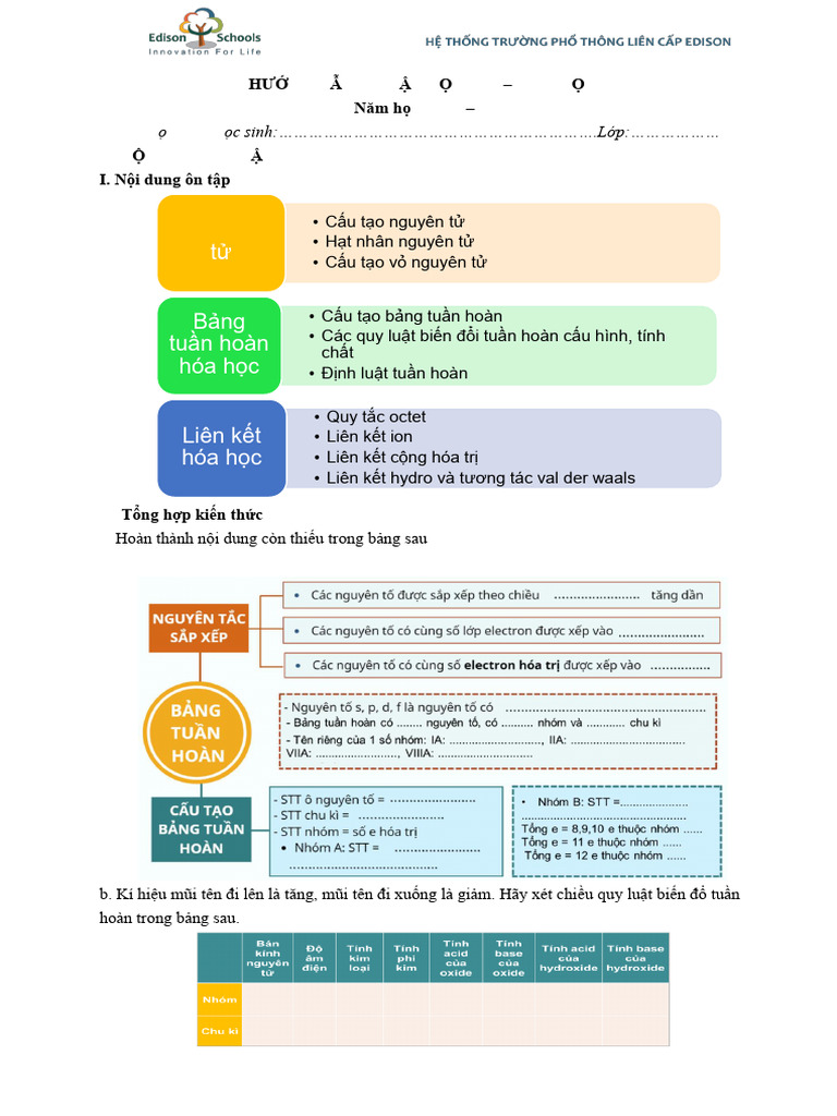 HDOT - HÓA - 10 - HKI - 24.25iiiiiiiiiiiiiiiiiiiii | PDF