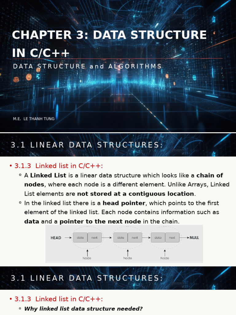 Chapter 3 - Data Structures in c - Linked List | PDF | Pointer (Computer Programming) | C ...
