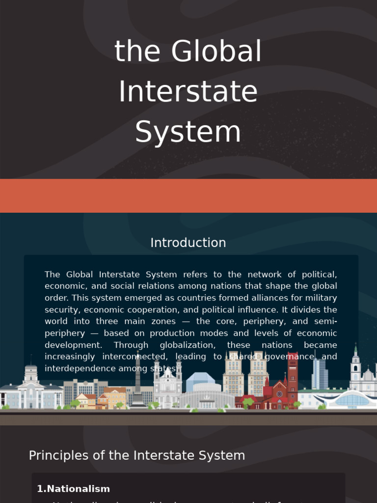 Understanding the Global Interstate System | PDF | Globalization ...