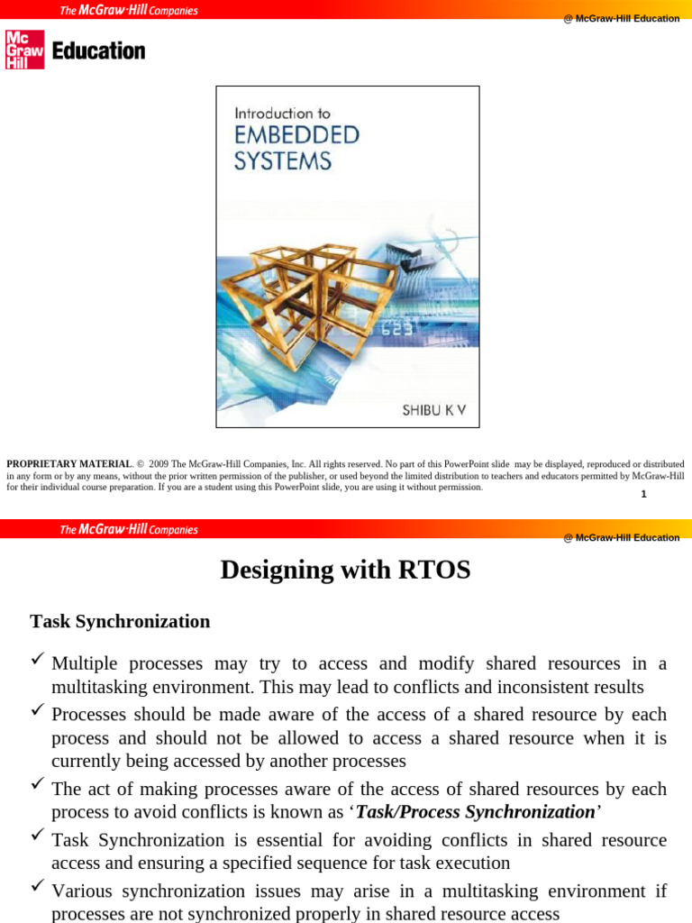RTOS HDN Task Synchronization Issues | PDF | Computer Architecture | Concurrency (Computer Science)