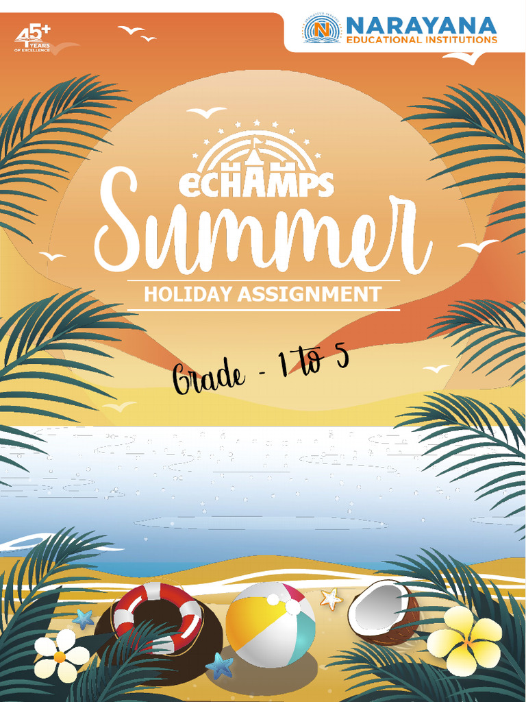 RJ-Summer Vacation Assignment FINAL | PDF