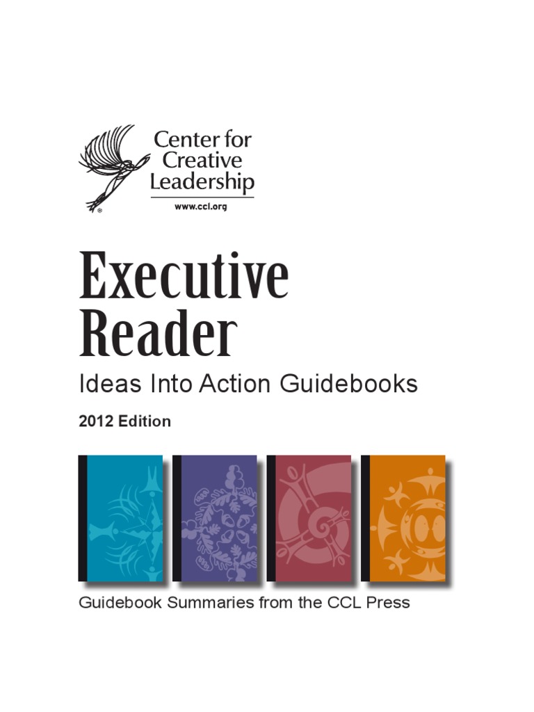 Executive Reader Ideas Into Action Guidebooks Pdf Leadership