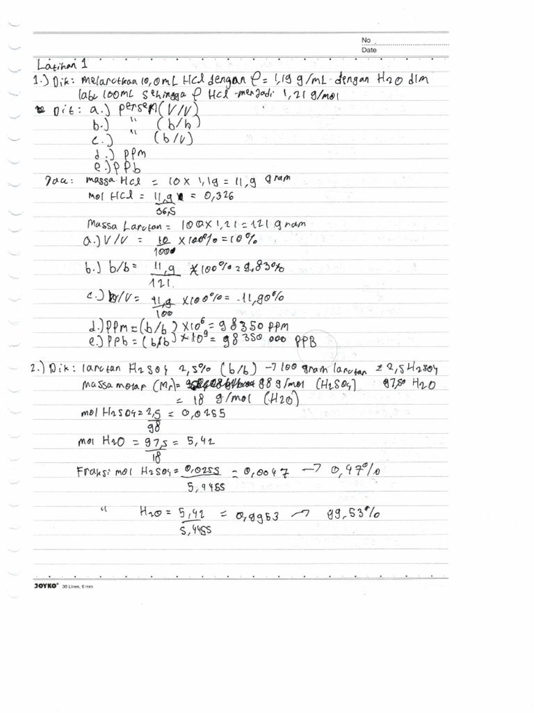 tugas kimia 9 | PDF