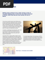 UKMTO Merchant Vessel Reporting Guide | PDF | Water Transport | Shipping
