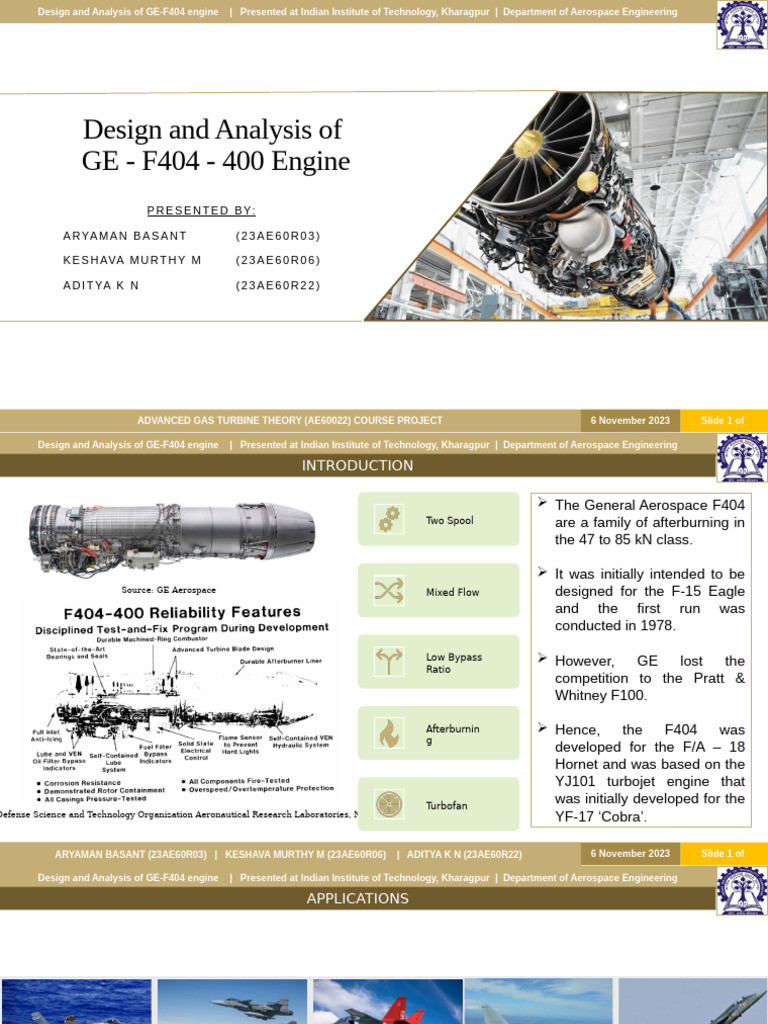 GE_F404 | PDF | Turbomachinery | Mechanical Engineering
