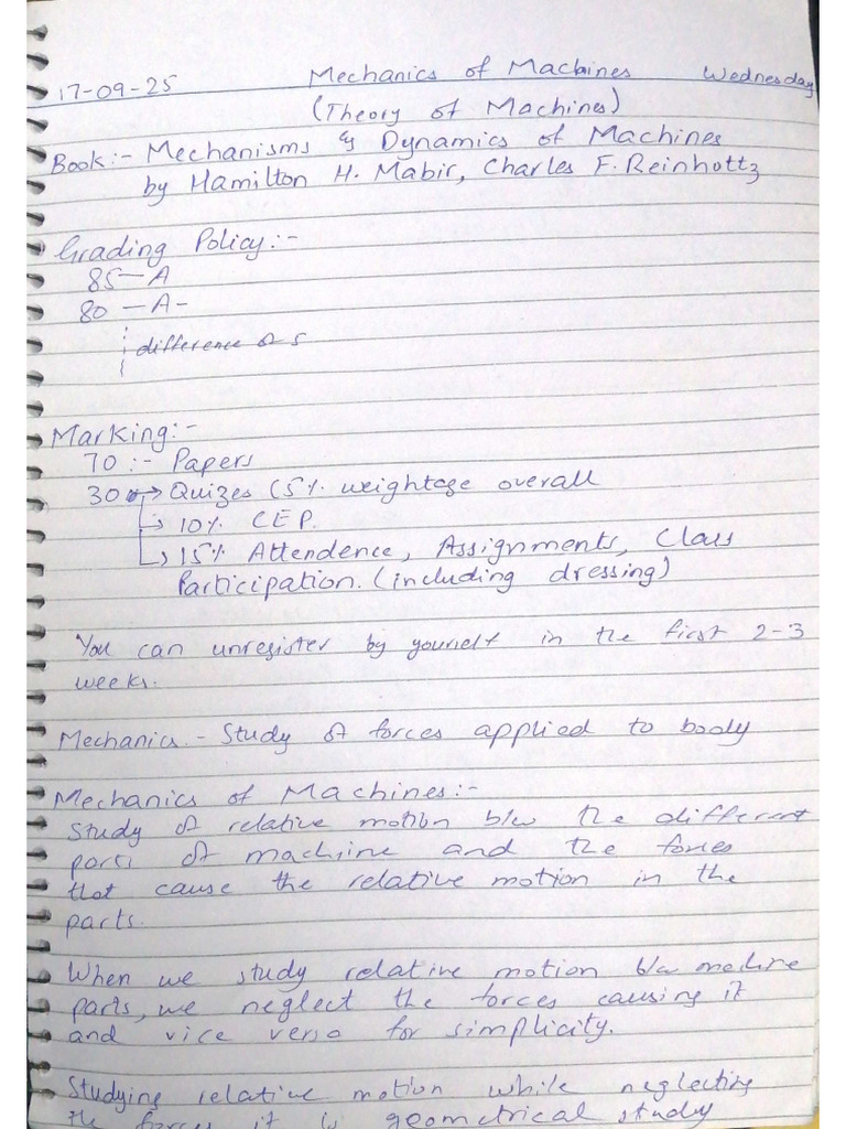 MM Notes Before Mid | PDF