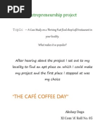 Coffee Lover Questionnaire | PDF