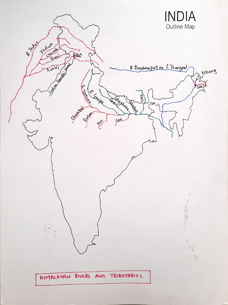Himalayan Rivers and Tributaries | PDF