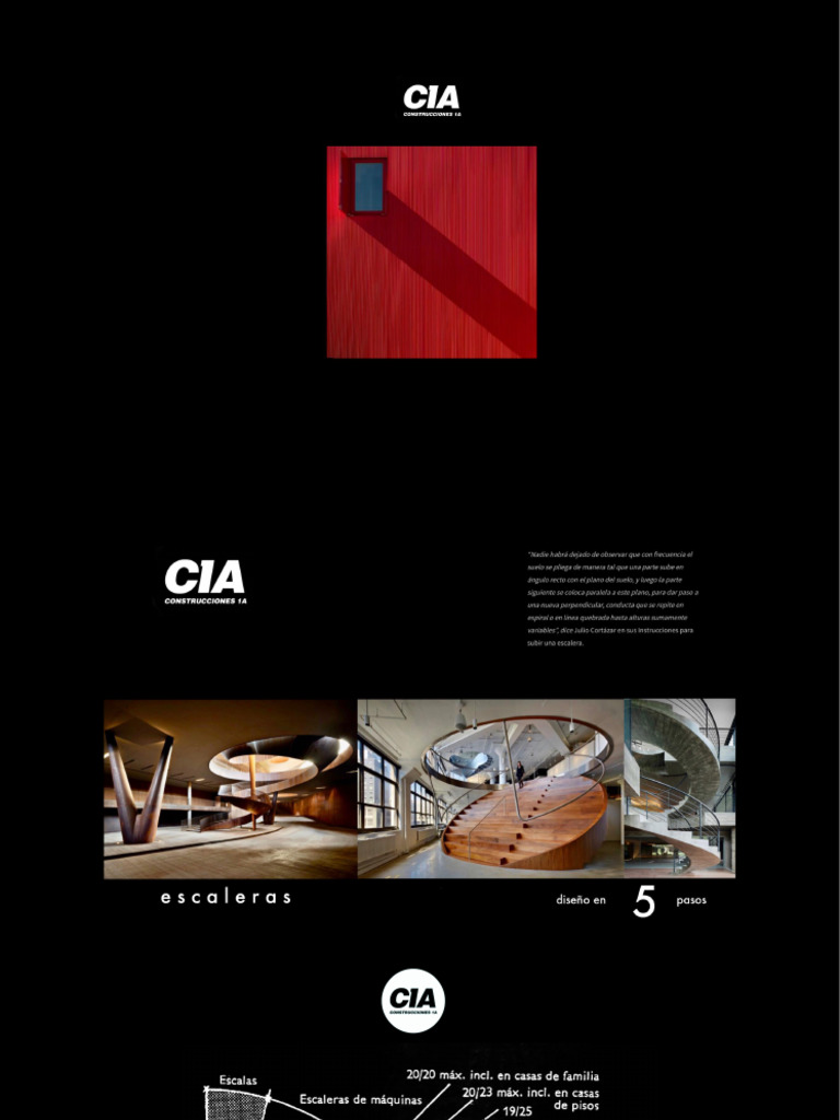 C1A 2023 Diseño de Escaleras | PDF