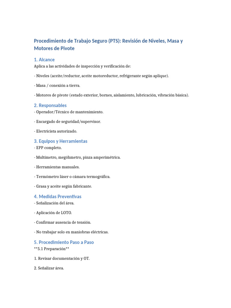 PTS Revision Pivote | PDF