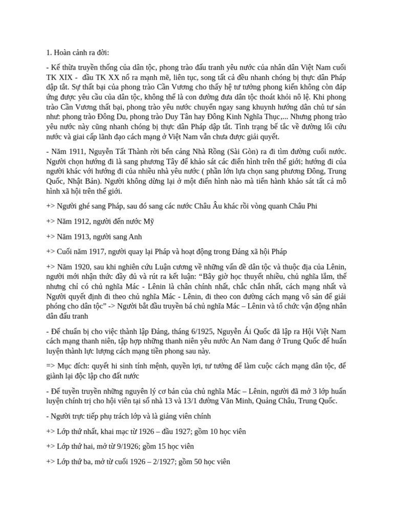 Đường kách mệnh | PDF