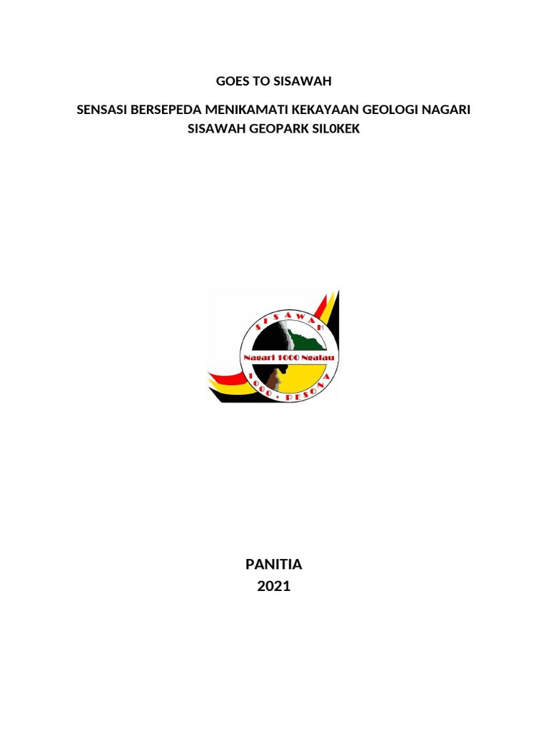 Gowes Ke Sisawah: Geowisata Karst Sijunjung | PDF