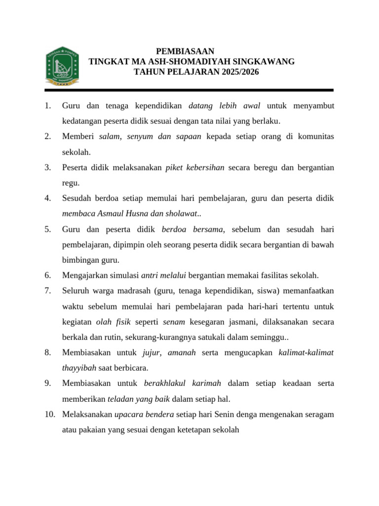 PEMBIASAAN | PDF