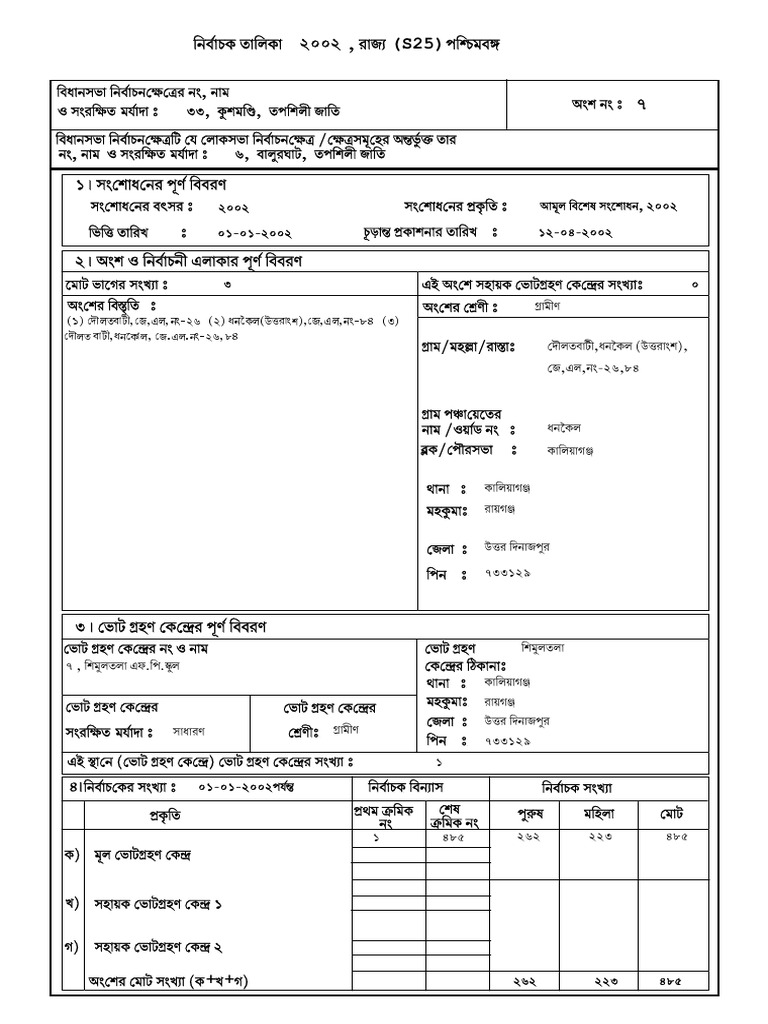 Wbbse 1 | PDF