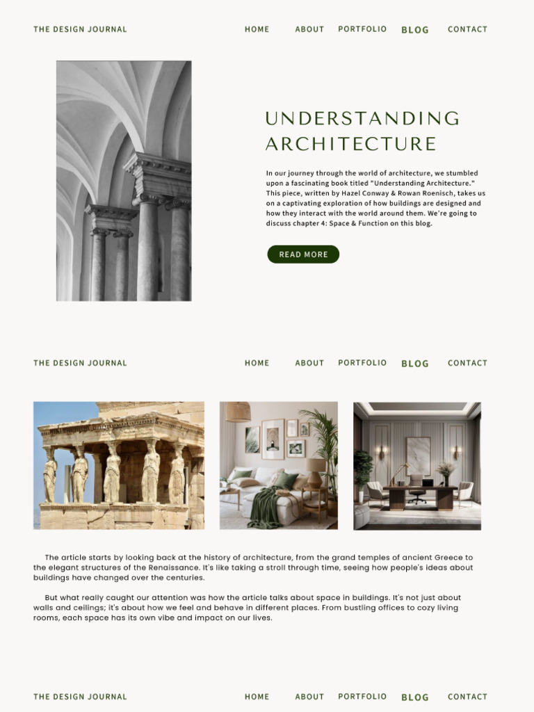 Understanding Architecture | PDF