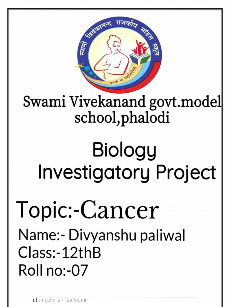 Bio Project 3 | PDF