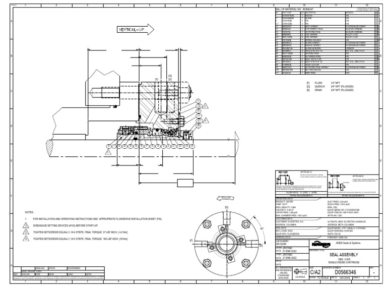 21CO0456-0458-F02-Rev0-Mechanical Seal Drawing It 9 Tag 400-P-0591 ABC ...