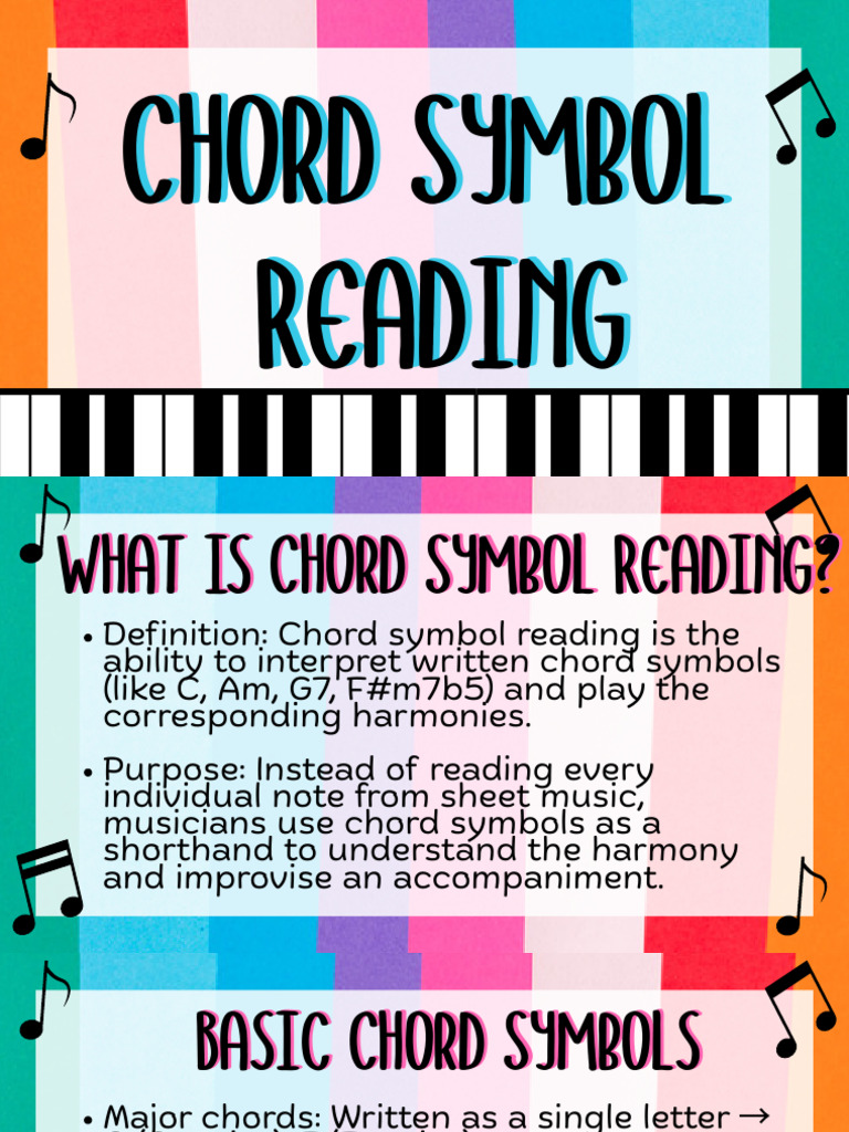Chord Symbol Reading | PDF