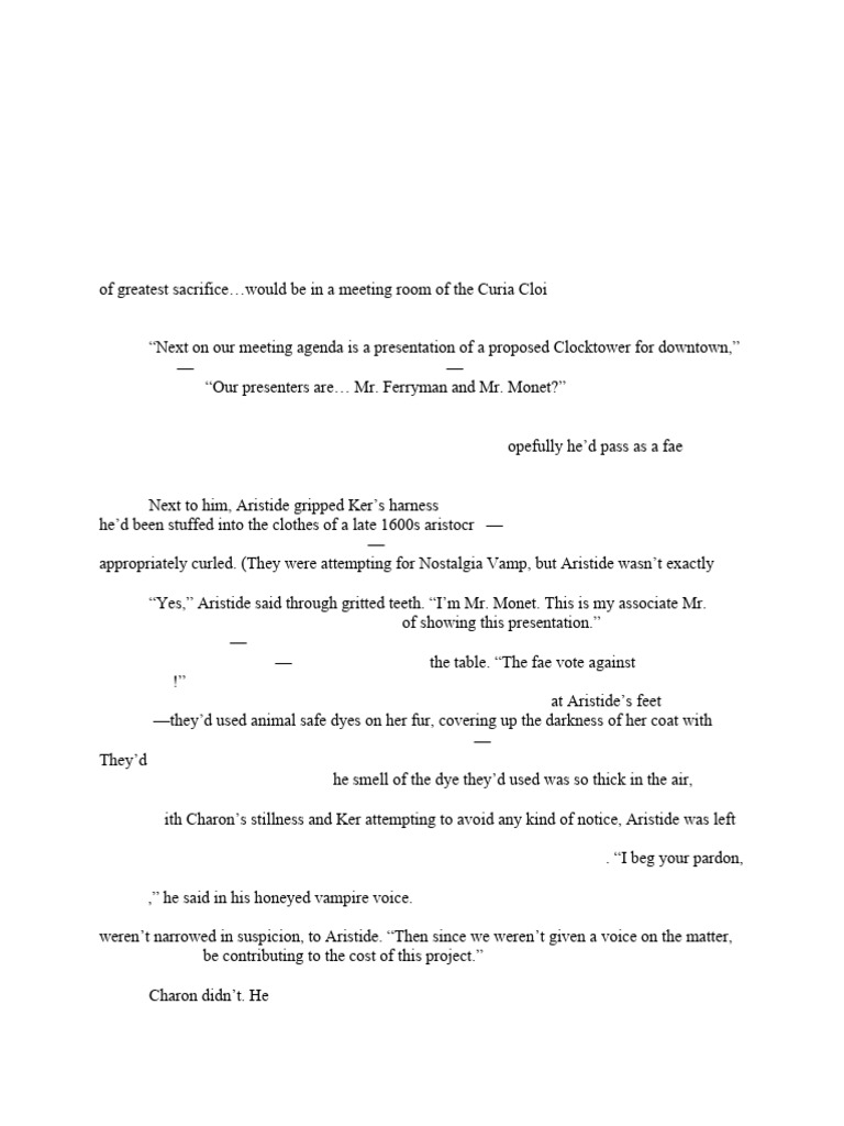 A Clocktower Meeting | PDF