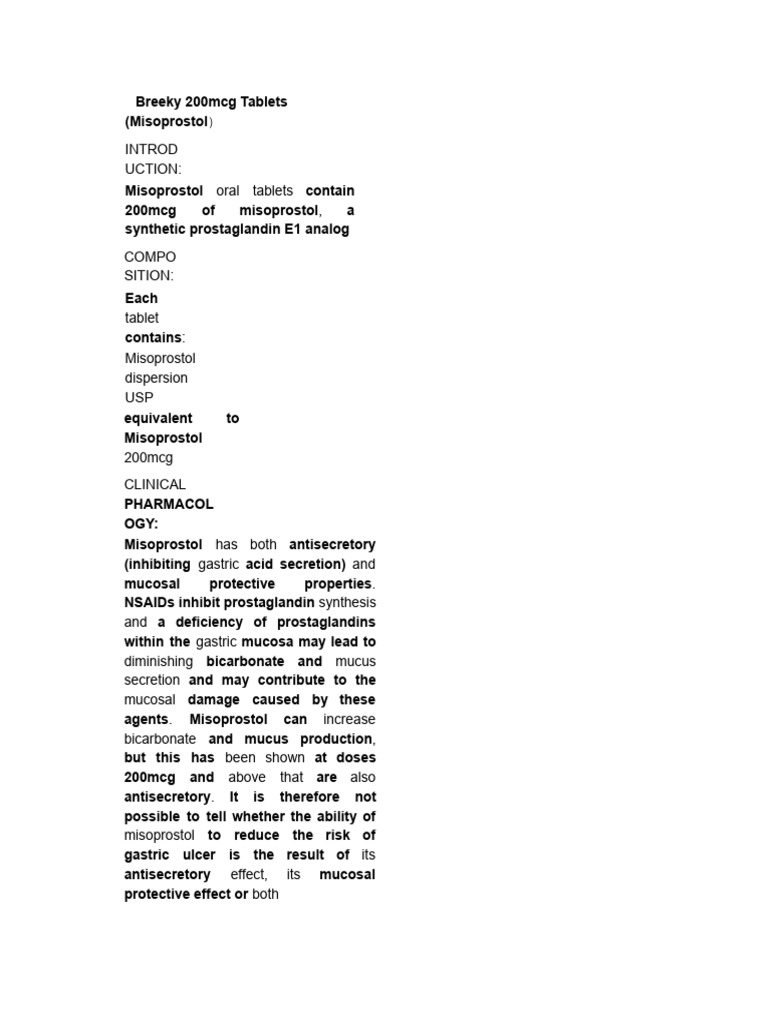Breeky Tablets (SANICO) | PDF | Nonsteroidal Anti Inflammatory Drug ...