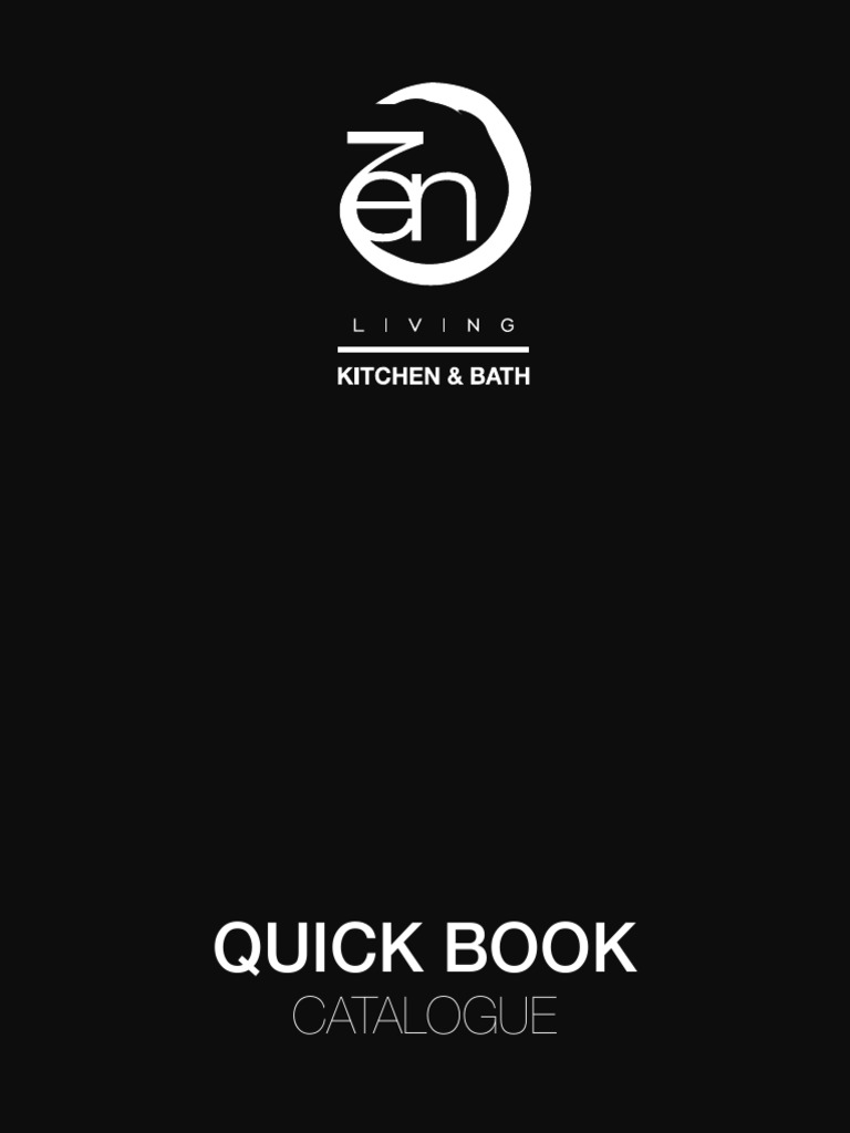 Quick Book Catalogue. Double-Sided Print - V3 | PDF | Cabinetry ...