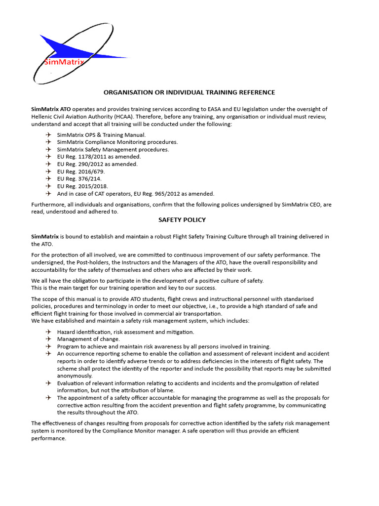 1.3 Safety Policy Signed, Mahesh | PDF | Safety | Risk Management