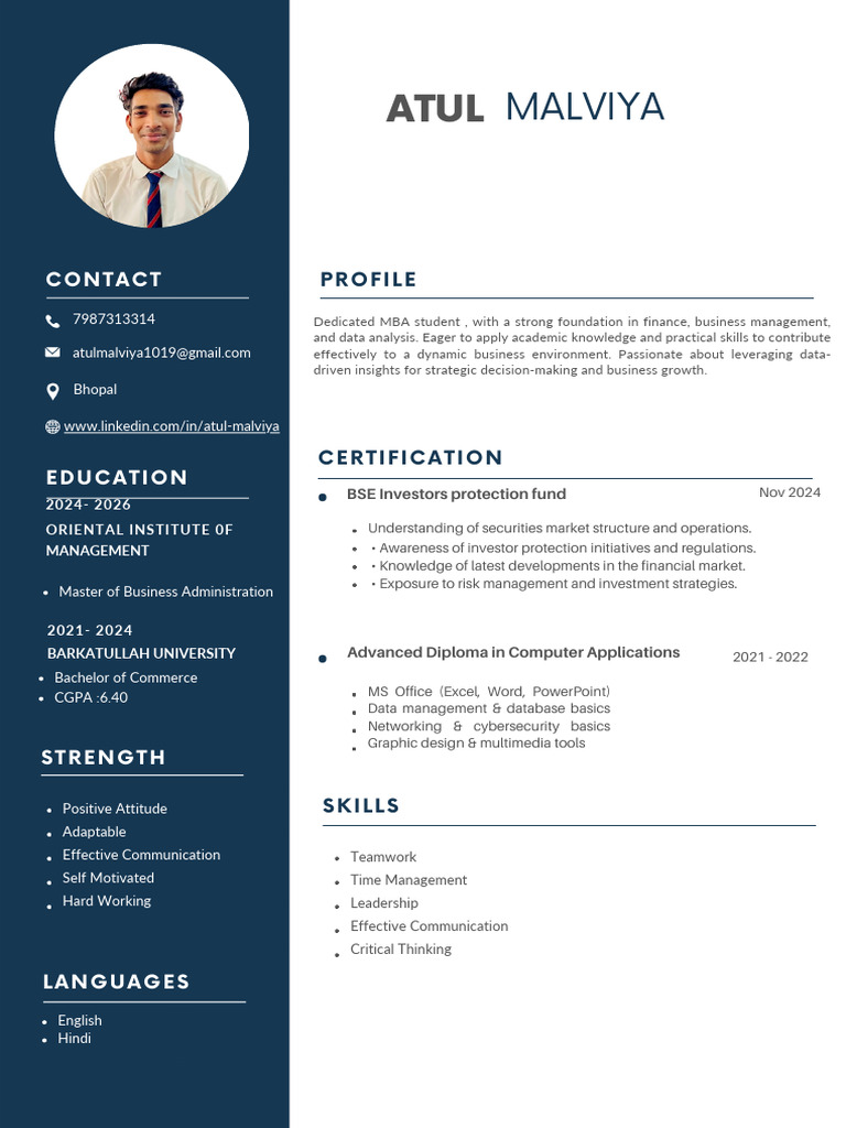 Atul Resume 2025 | PDF