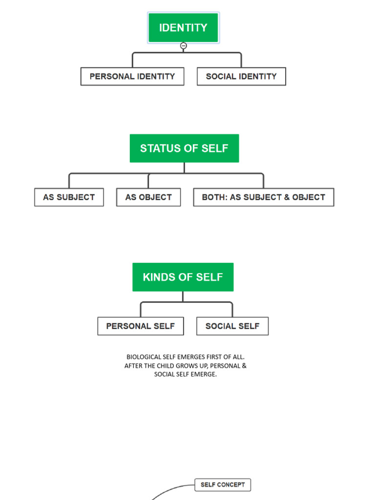 Ch-2 Self and Personality Mind Maps | PDF