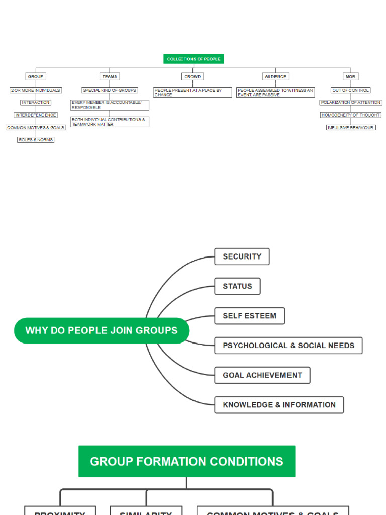 Ch-7 Social Influence & Group Processes Mind Maps | PDF