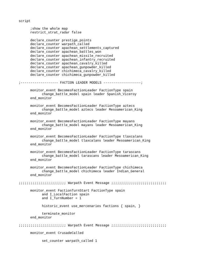 Campaign Script | PDF | Military | Warfare