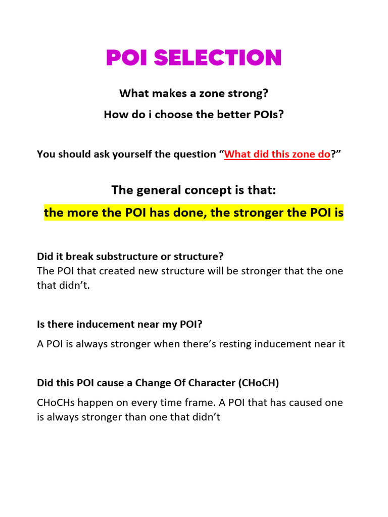 Poi Selection | PDF