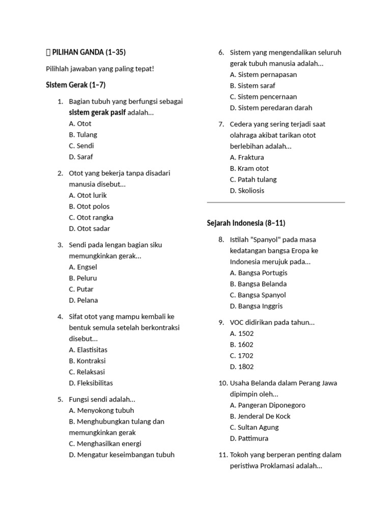 ? PILIHAN GANDA | PDF