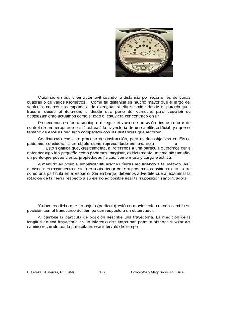 Cap Tulo IV Rapidez de Una Part Icula | PDF | Velocidad | Velocidad