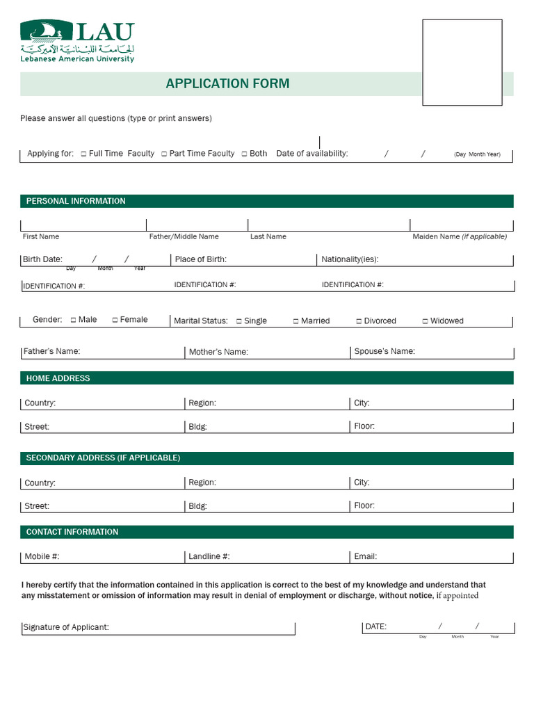 Standard Application Due Diligence PT | PDF