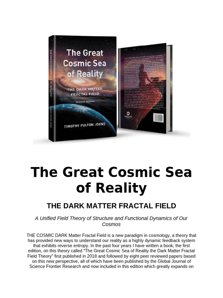 The Great Cosmic Sea of Reality | PDF | Dark Matter | Matter