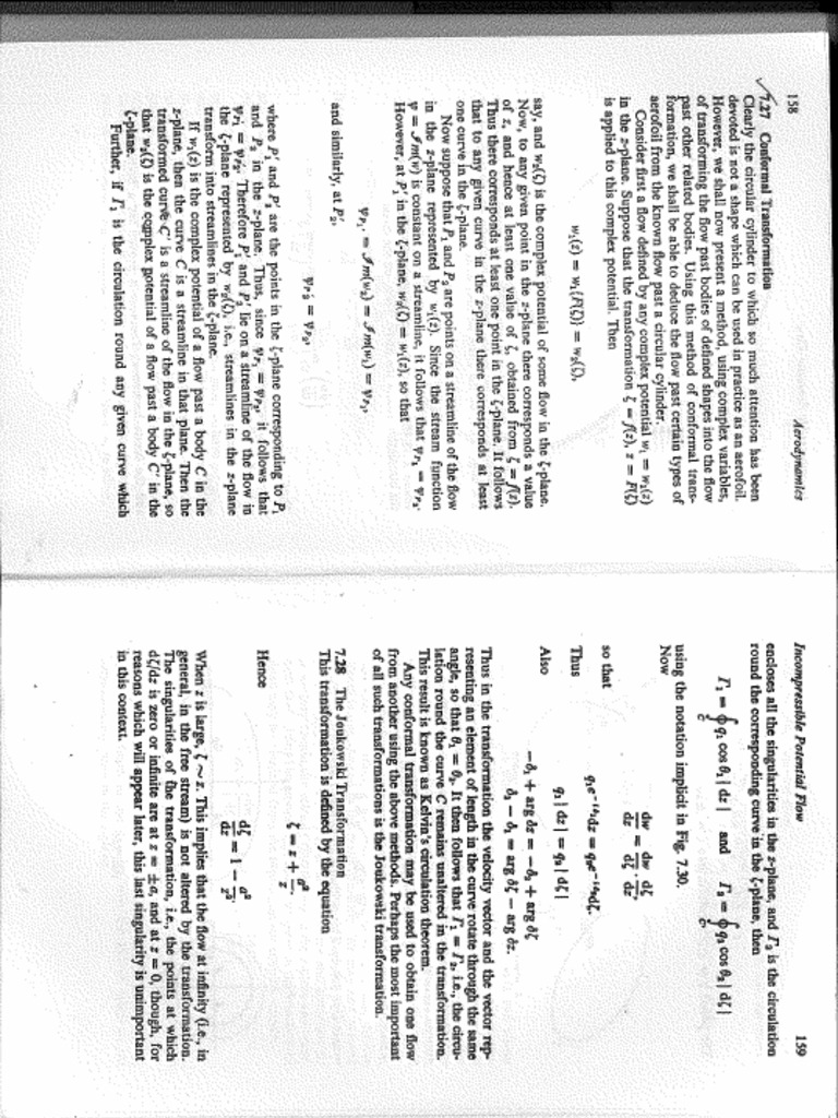 Clancy - Conformal Joukowski Transformation | PDF