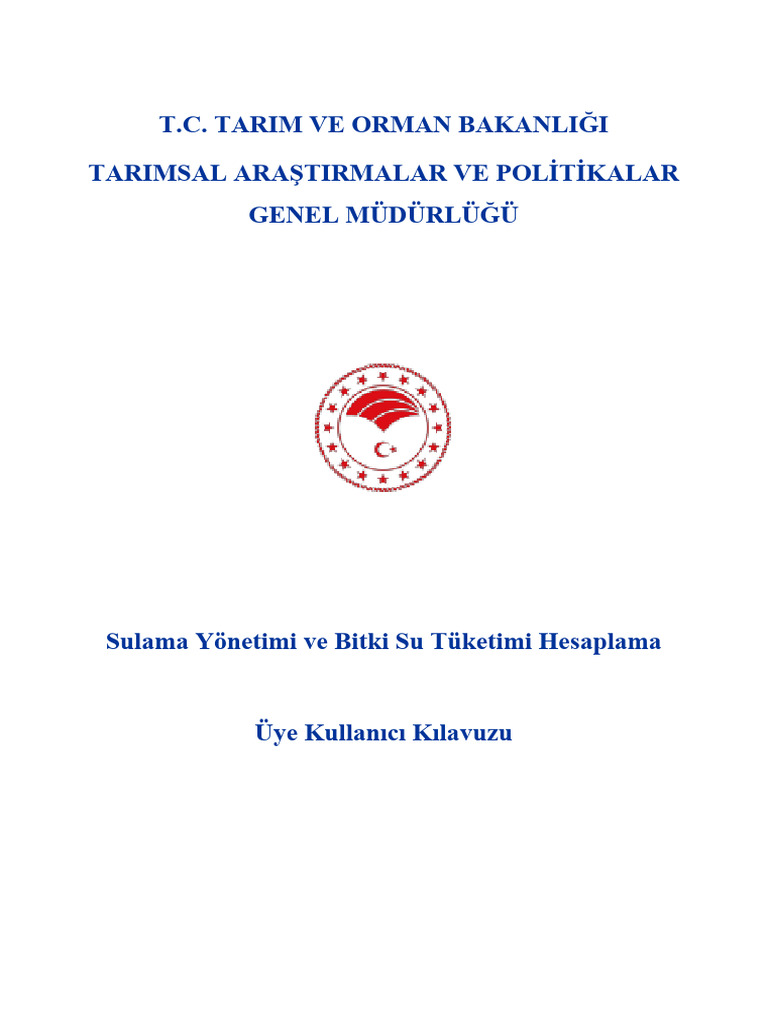 TAGEM SUET KullaniciKilavuzu.v.1.0 | PDF