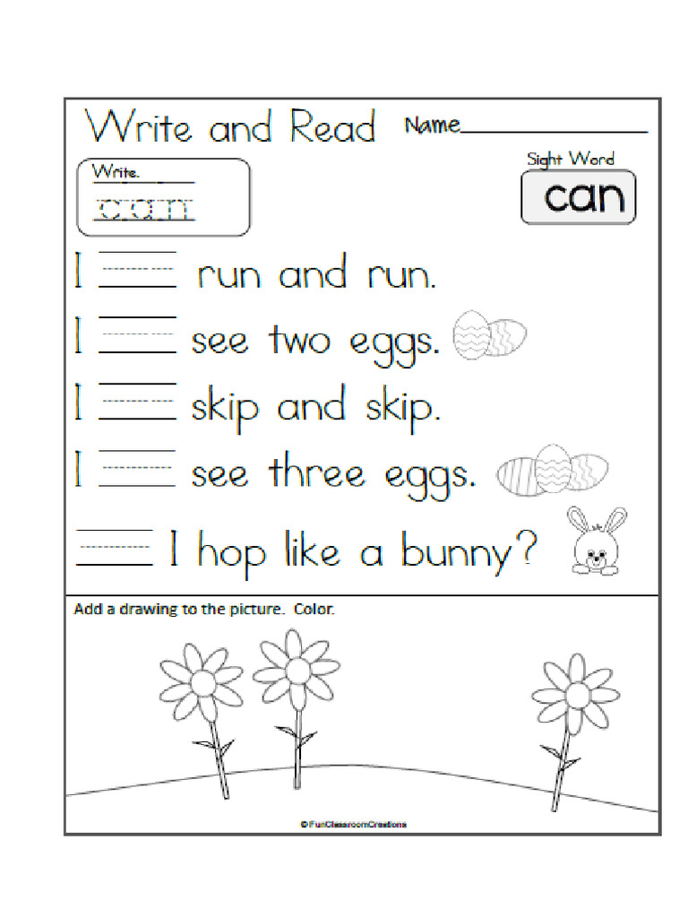 Can Worksheet | PDF
