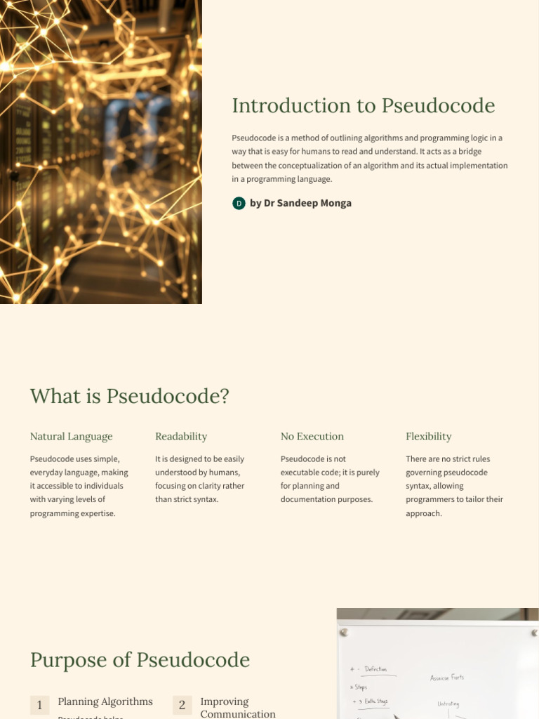 Introduction To Pseudocode | PDF | Computer Programming | Programming Language