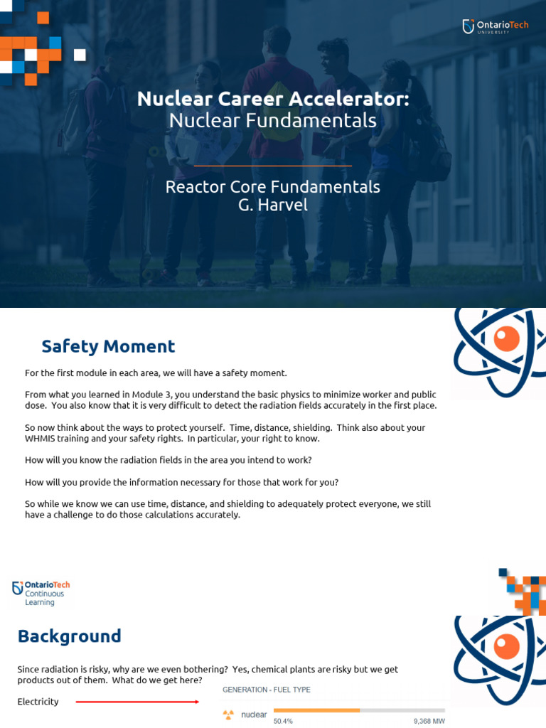 Reactor Core Safety and Fission Basics | PDF | Neutron | Nuclear Fission
