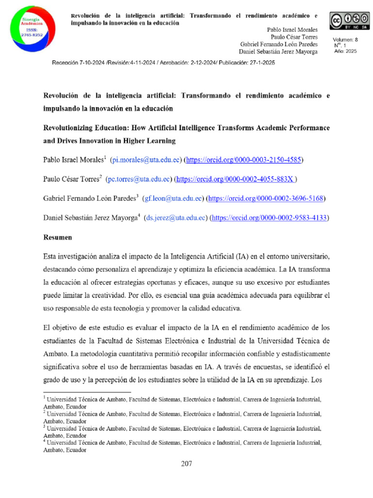 Vista de Revolución de La Inteligencia Artificial - Transformando El ...