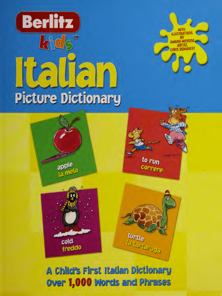 Berlitz Kids Picture Dictionary | PDF | Vocabulary | Books