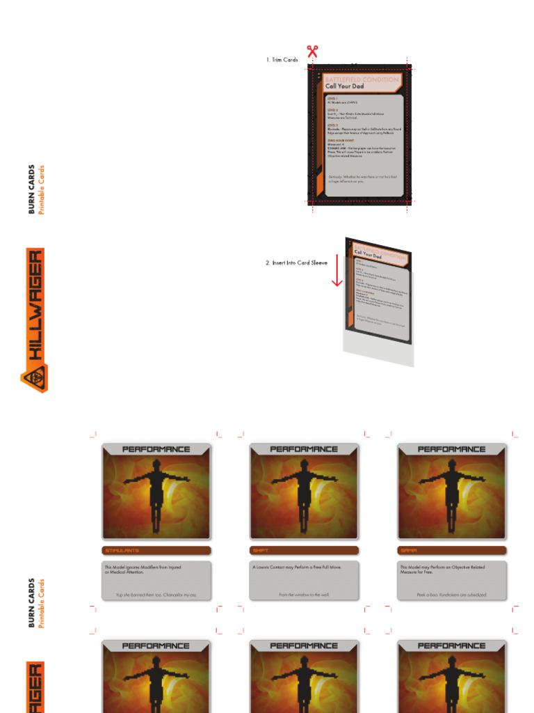 Killwager Burncards | PDF
