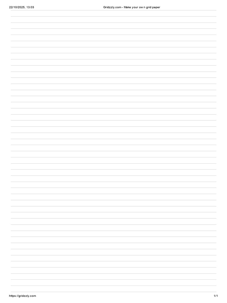 Papel Pautado | PDF