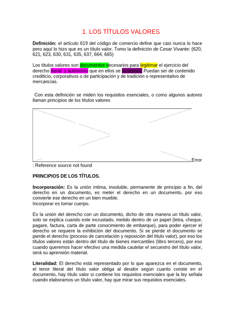 Principio de Literalidad Clase 2 | PDF | Pagaré