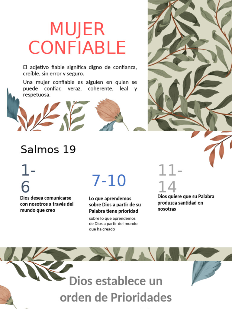 Mujer Confiable: Claves de Fe y Amor | PDF | María, madre de Jesús | Amor