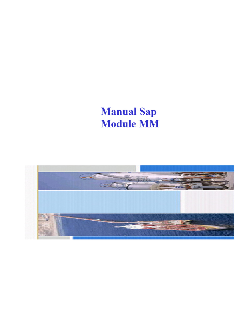 MM Sap Manual | PDF | Logistics | Business