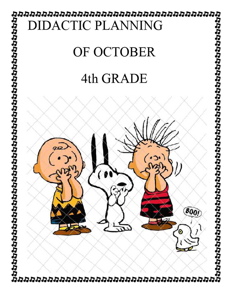 Planning For October 4th Grade | PDF | Books | Reading Comprehension